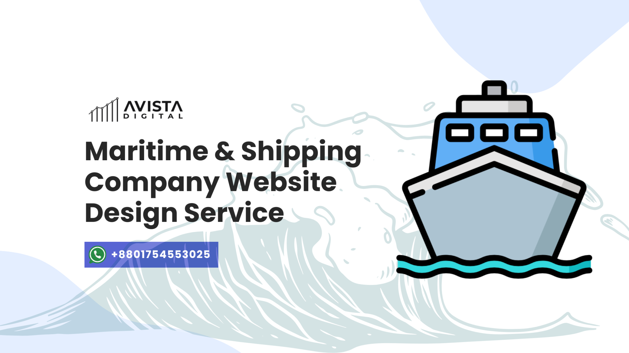 Maritime & Shipping Company Website Design Service | Avista Digital